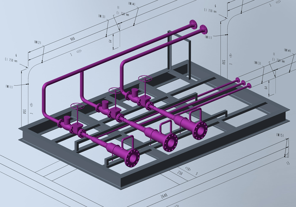 Isométriques de tuyauteries automatiques | Piping Isometrics | M4 PLANT