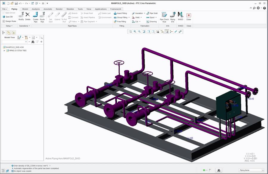 Fonctions de logiciel d’isométriques | M4 ISO Isometrics for PTC Creo ...