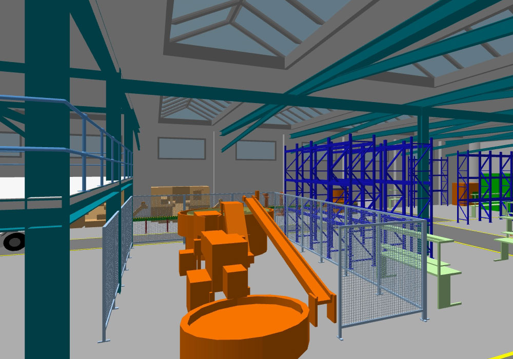Implantation industrielle 3D | M4 PLANT