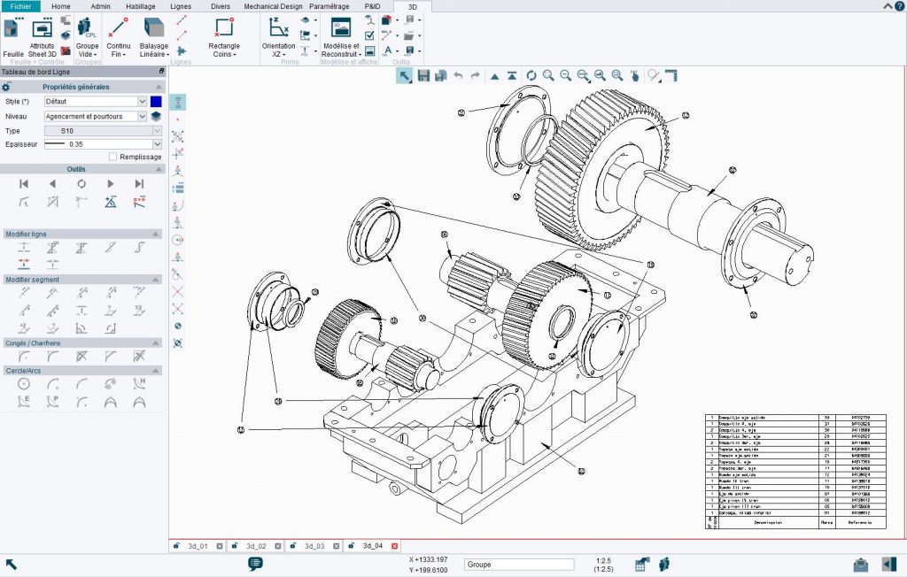 Logiciel CAO 3D | M4 DRAFTING