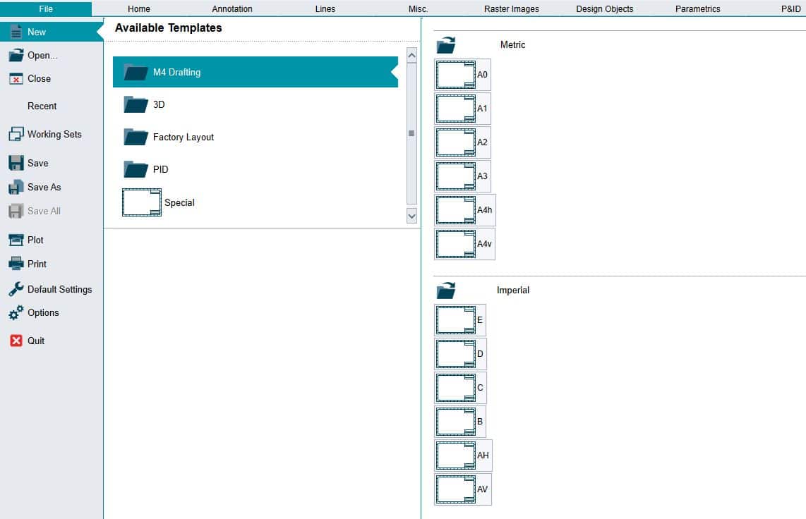 Nouveautés dans logiciel professionnel CAO 2D/3D M4 DRAFTING